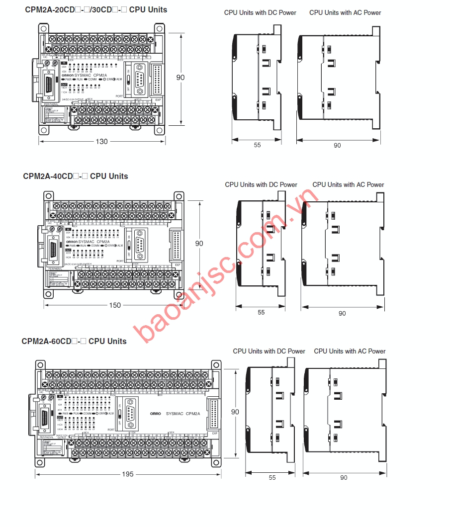 PLC Omron CPM2A series - baoanjsc.com.vn